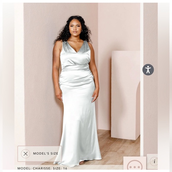 Revelry | Dresses | Revelry Dawson Satin Dress Size 6 White | Poshmark